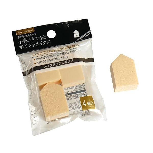 スポンジパフです。余分な吸収を抑えて少量でよく伸びるメイク用のパフです。水あり・水なし両用です。薄づきで自然な仕上がりです。小鼻のキワなどのポイントメイクに便利です。※多少黄ばんでいるものやへこみ等がついている場合がございます●1個のサイズ...
