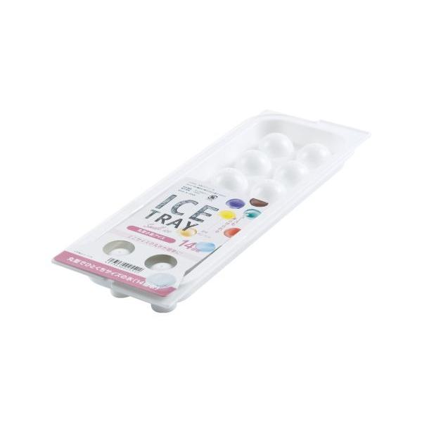 アイストレイです。丸型でひとくちサイズの氷が14個作れます。できる氷の直径は約2.5cmです。ジュースも凍らせることができます。※電子レンジ・直火・オーブン・グリル・食器洗浄機・食器乾燥機 非対応●サイズ(約)・94×260×33mm●色・...