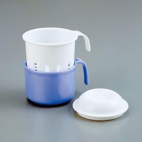 入れ歯容器です。中子付きで、入れ歯を取り出す際に水に手を触れずに取り出せます。洗浄剤をお使いいただけます。総入れ歯もすっぽり収まり漬け込み洗浄ができます。毎日の入れ歯の保管や急な入院時などに便利です。●サイズ(約)・113×93×高さ95m...