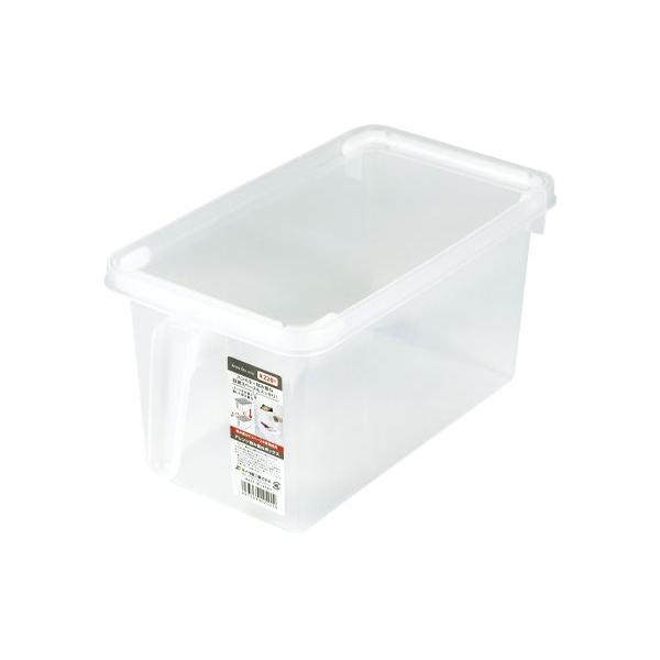 積み重ねボックスです。ハンドル付きの収納ボックスです。パーツを内側に倒すと同じ商品を積み重ねることができます。※パッケージの表示価格は店頭販売価格の為、当店販売価格とは異なります●サイズ(約)・165×315×高さ152mm●容量(約)・4...