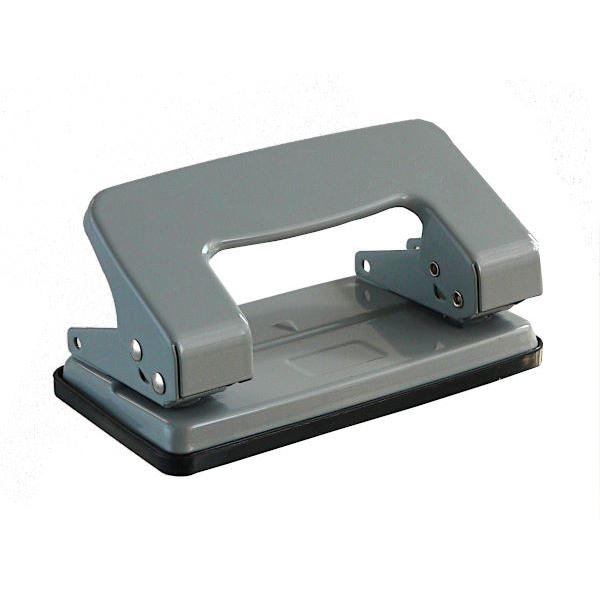 2穴パンチです。コピー用紙約8枚を穴あけできます。穴径約0.6cm/ピッチ約8cmです。書類のファイリングや保管に便利です。※色の指定はできません●サイズ(約)・105×55×高さ40mm●材質・本体:鋼板 ダスターカバー:ポリエチレン ス...