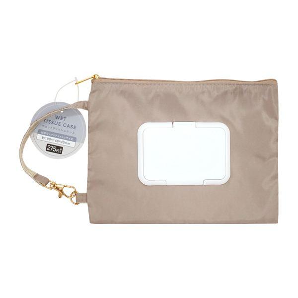 ウェットティッシュケースです。ウェットティッシュを入れられるケースです。対応ウェットティッシュサイズは約10×16×4.5cmです。ストラップ付で車のヘッドレストやベビーカーなどに取り付けられます。ナスカン付で取り付けやすいです。※パッケー...