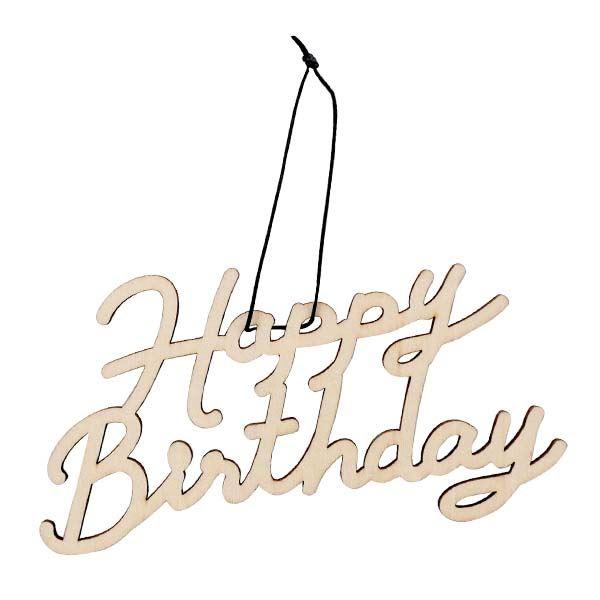 ウッドバナーです。ハッピーバースデー文字の木製ウッドバナーです。誕生日のお部屋のディスプレイにお使いください。※天然素材の為、形や色の違い、欠け(傷や窪み)等有り●サイズ(約)・90×175mm●材質・天然木●用途・ガーランド バースデイ ...