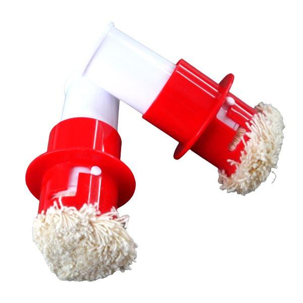 取り替え用の油ひき、2個入りです。油を薄く引きやすい綿糸はけです。別売りの油ひきに使用できます。高さ8.5cm以上の容器に入ります。手を汚さずにはけの長さを調節できます。※電子レンジ・食器洗浄機・乾燥機 非対応※色の指定はできません●1個の...