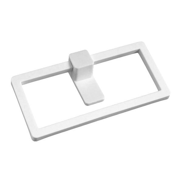 タオルハンガーです。粘着テープ付きで簡単に取り付けられます。テープが伸びてきれいにはがせます。キッチンや洗面にタオルを掛けられます。●サイズ(約)・170×88×29mm●耐荷重(約)・700g●耐熱70度(本体、カバー) 耐熱100度(フ...