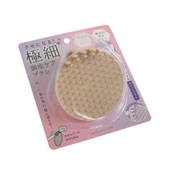 頭皮ケアブラシです。頭皮のコリほぐしや汚れを落とします。強めに押せるポイントブラシ付きです。乾いた髪や濡れた髪に使えます。タオルバーに掛けられます。●サイズ(約)・直径80×51mm●耐熱60度●材質・熱可塑性エラストマー●用途・頭皮 髪 ...