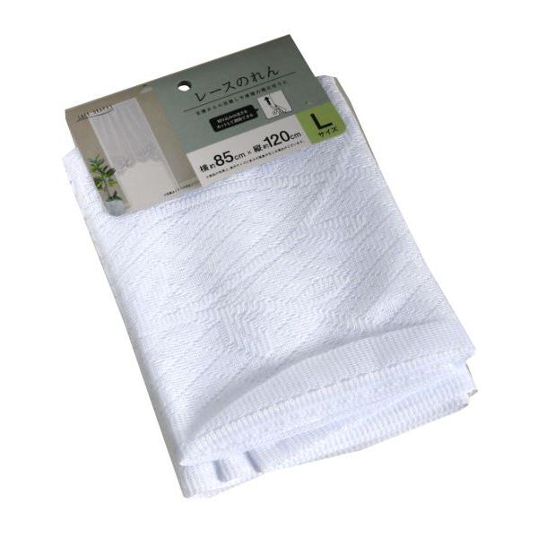 レースのれんです。玄関からの目隠しや部屋の間仕切りに使えます。切り込みの深さをカットして調節できます。※縫製品の為サイズの異なりや糸のほつれ等がございます※ドライクリーニング・タンブル乾燥 非対応●サイズ(約)・850×1200mm●材質・...