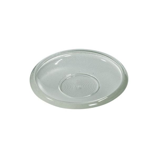 ○茶托です。クリアで、透明感のある茶托です。サイズは、直径１２ｃｍの丸型です。湯飲みやグラスの受け皿にお使いください。ガラスではないので、軽く割れにくく安心です。普段使いはもちろん、来客時のおもてなしにも最適です。※煮沸・電子レンジ・オーブ...