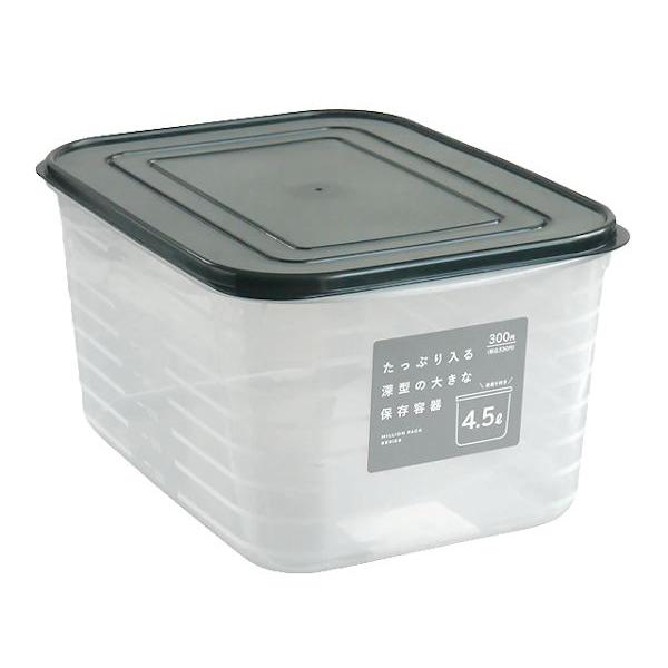 保存容器です。容量約4.5Lのタップリ入る保存容器です。便利な目盛り付きです。フタをはずして電子レンジで使用できます。※パッケージの表示価格は店頭販売価格の為、当店販売価格とは異なります※直火・オーブン・グリル・オート加熱・食器洗浄機・乾燥...