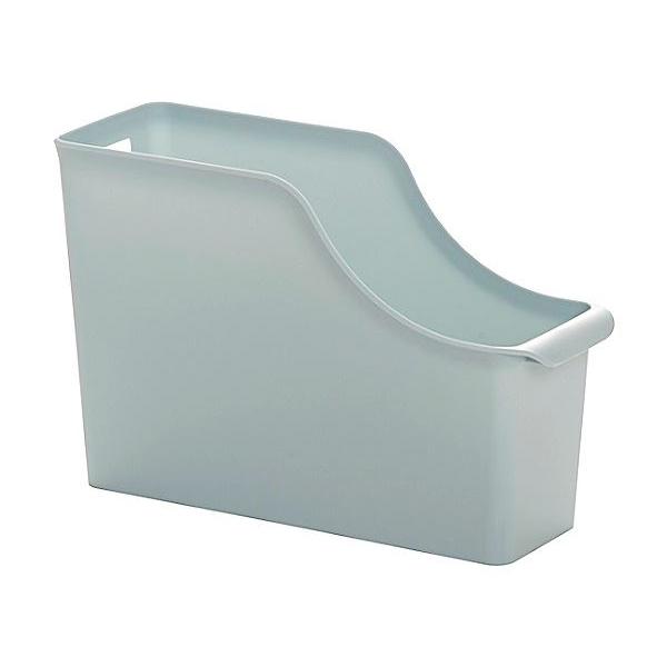 バスケットです。ファイルスタンドタイプのバスケットです。持ち手穴と引手の2種の持ち手付きです。書類やファイルの収納などにオススメです。●外寸(約)・103×284×高さ185mm●内寸(約)・76×246×深さ(前112/後182)mm●色...