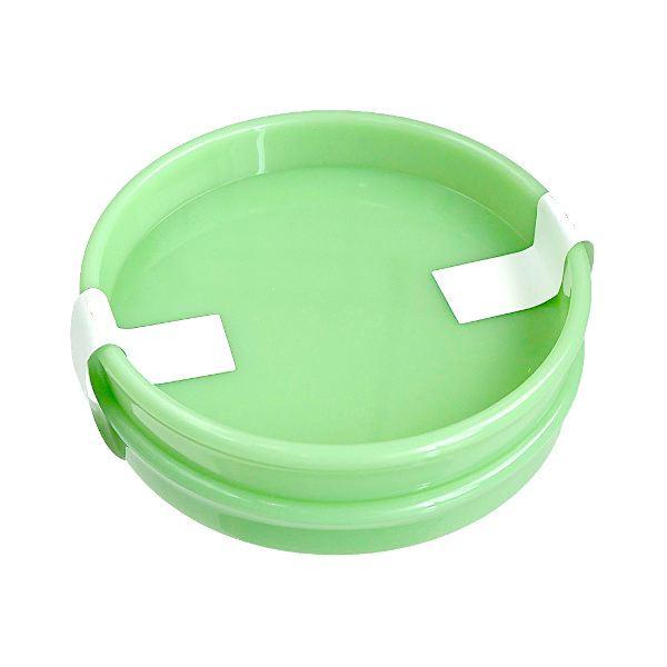 受け皿、2個入りです。ガラス風のポリプロピレン製の植物鉢用の受け皿です。鉢から水や土が流れ出すのを防ぎます。※色の指定はできません●1個のサイズ(約)・直径95×高さ17mm●原料樹脂・ポリプロピレン●用途・受け皿 ポット 植木鉢 栽培 花...