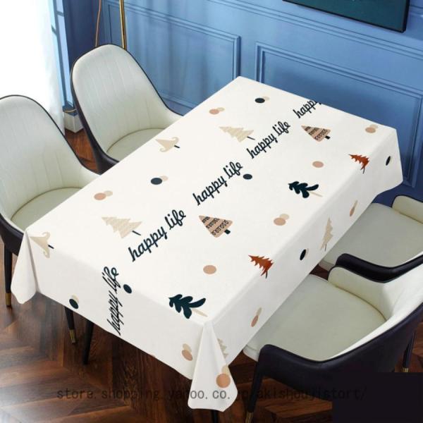 内容物：テーブルクロス材質：PVC20% +ポリエステル80%サイズ：50*50cm 120*120cm 100*140cm 140*140cm 100*160cm 120*160cm 140*160cm 120*180cm 140*180...
