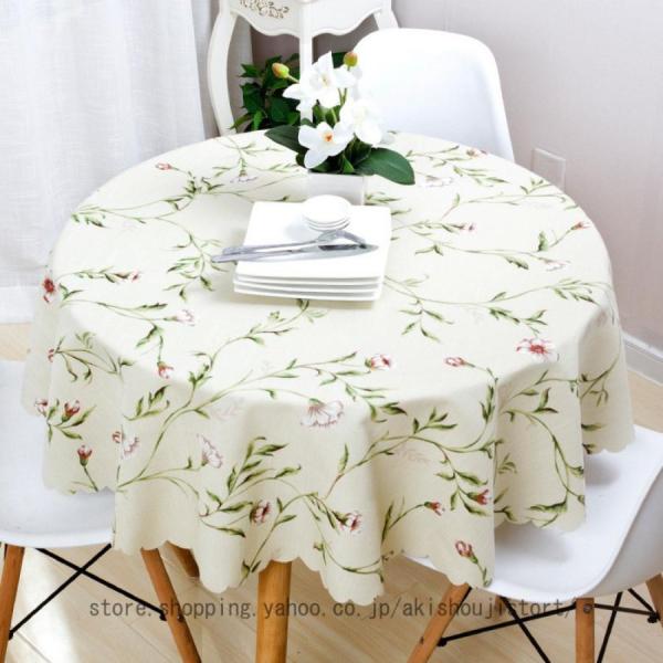 ◇【素材】綿麻◇【サイズ】円形（直径） 90cm 100cm 110cm 120cm 130cm 140cm 150cm 160cm 170cm 180cm 190cm 200cm 210cm 220cm 230cm 240cm ◇キーワー...