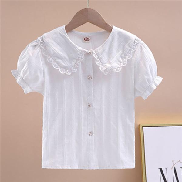 商品詳細:カラー:/A01/A02サイズ:/80/90/100/110/120/130/140【商品説明】可愛い半袖ブラウスが登場お子様一人でも着脱簡単な素材なので通園・通学にもおすすめ。【素材】コットン、その他【キーワード】シャツ 半袖 ...