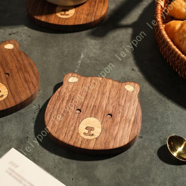 商品の説明 製品：A=9.5*9.5*1cm。具体的な図案は商品画像説明をご覧ください。 断熱性: カップコースター は、良好な断熱特性を持っています。 あなたはその上に非常に熱いものを置く場合は、 茶バッドは、テーブルを損傷することなく、...