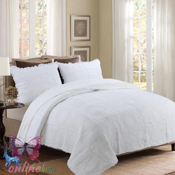 【セット内容】：ベッドカバー?230*250cm（1枚）+枕カバー?50*70cm（2枚）　【素材】：表地　コットン　充填物：コットン　（小さなお子様やお年寄りの方はもちろん、お肌の弱い方まで、誰でも安心してお使い頂けます。）【オールシーズ...