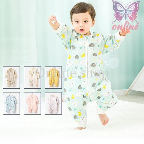 ■ 品名：ベビー用寝袋■ 素材：コットン■ カラー：全6色■ サイズ：80〜110スリーパー ガーゼ メッシュ 赤ちゃん ハンスパンプキン 夏用クールスリーパー ジッパー型 ベビー キッズ ガーゼ スリーパー 綿 コットン 出産祝い オール...