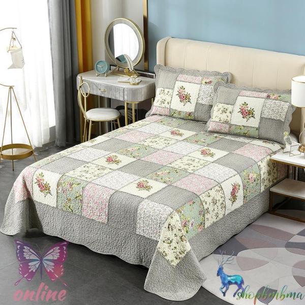 【セット内容】：ベッドカバー?230*250cm（1枚）+枕カバー?50*70cm（2枚）　【素材】：表地　コットン　充填物：コットン　（小さなお子様やお年寄りの方はもちろん、お肌の弱い方まで、誰でも安心してお使い頂けます。）【オールシーズ...