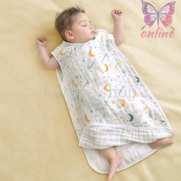 ■ 品名：赤ちゃん寝袋■ 素材：コットン■ カラー：全4色■ サイズ：S-Lスリーパー ガーゼ メッシュ 赤ちゃん ハンスパンプキン 夏用クールスリーパー ジッパー型 ベビー キッズ ガーゼ スリーパー 綿 コットン 出産祝い オールシーズ...