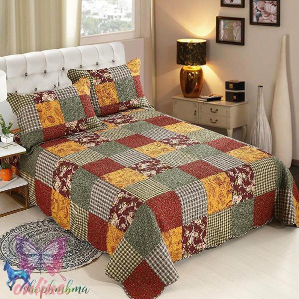 【セット内容】：3点セット：ベッドカバー?230*250cm（1枚）+枕カバー?50*70cm（2枚）　4点セット：ベッドカバー?230*250cm（1枚）+200X230cm（1枚）+枕カバー?50*70cm（2枚）【素材】：表地　コット...