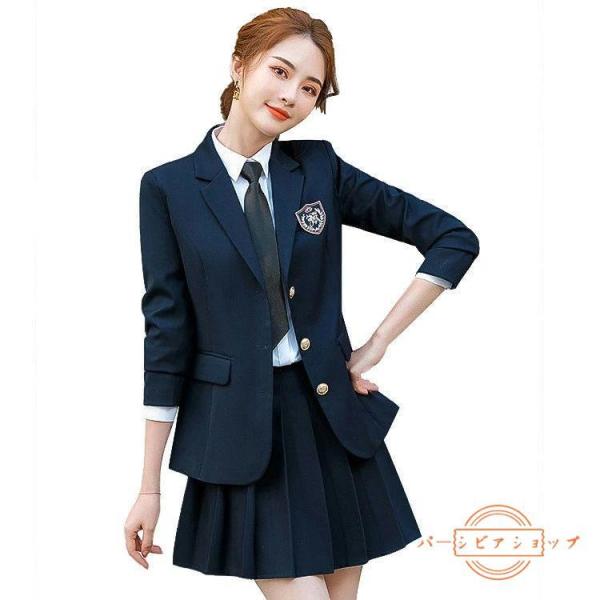 子供スーツ 卒業式 スーツ 女の子 紺 グレー 卒服 小学校女子 6年生 卒業式 スーツ 中学 高校生 jk スーツ スカート セット 韓国風 卒業式 女の子 セットアップ