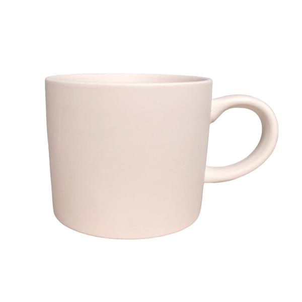 商品サイズ 直径(取っ手含む)約 12.2cm　直径(飲み口)約 8.9cm　(底)約 7.7cm　　高さ約 7.6cm焼成後サイズ【参考】材質 磁器土※半製品になります。使用する場合は、焼成 1200〜℃以上で焼いてからお使い下さい。本焼...