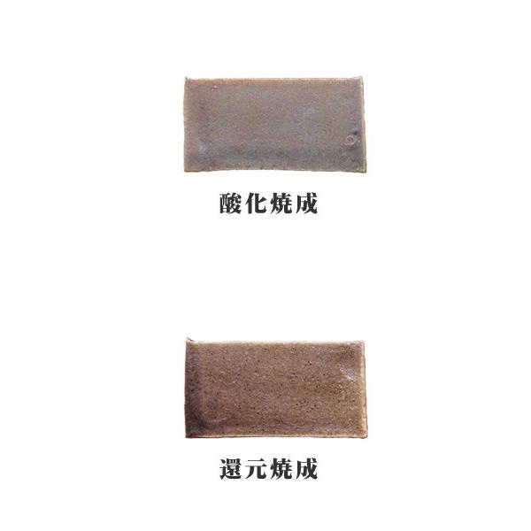 容量: 2L表面がざらざらして土の質感が出る釉薬です。 白土を使っても土味の出る釉薬です。還元焼成すると、きれいな茶色が出ます。 酸化焼成すると黄土色になります。好みによりますが茶色は男性、黄土色は女性に人気です。