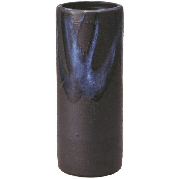 ■商品名：青釉流し松皮寸胴花入 10号  ■商品コード：B014-04  ■サイズ：（約）W125xH310 mm  青釉流し松皮寸胴花入 10号は、信楽焼の匠が生み出す美しい花器です。この独特の青釉流し仕上げは、どんなインテリアにも優雅さ...