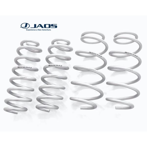 JAOS 正規品純正ダンパーのままコイルスプリングを交換するだけでリフトアップ。「柔らかいけどコシがある」チタン配合材を使用。ヘタリ保証を付帯
