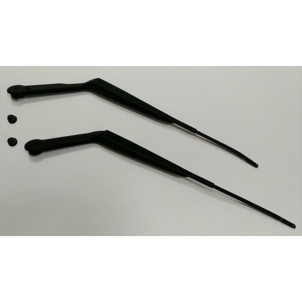 スプリンタートレノ(AE86/AE85)用、トヨタ純正ワイパーアームです。経年劣化、錆び変色からの新調等にご利用ください。トヨタ純正なので安心の品質です。左右セットです。（アーム2本セットとナット2個が付属します）