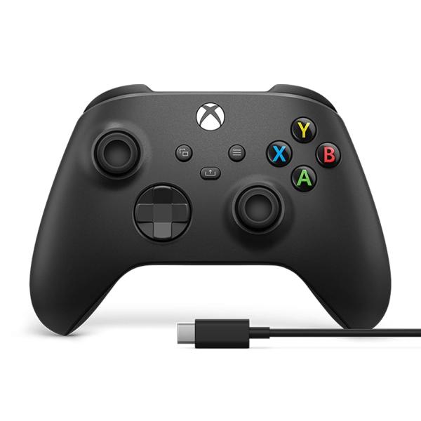「商品情報」型番 : 4549576168128(C)2020 Microsoft.「主な仕様」同梱物:Xbox ワイヤレス コントローラー (カーボン ブラック) 本体(3.5mm ステレオ オーディオ ジャック付き)、 USB-C ケー...
