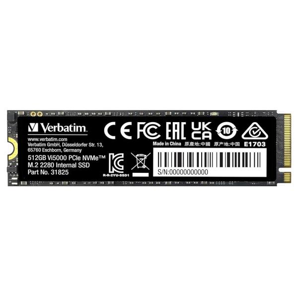 「商品情報」■Verbatim Vi5000 M.2 PCIe NVMe SSD コンピューティング体験を加速Vi5000 は PCIe 第 4 世代テクノロジーを採用、比類のないデータ転送速度とマルチタスク機能を提供し、ワークフローを一歩...