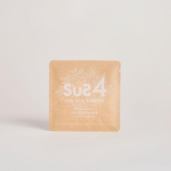 入浴剤 フィトケミカル 植物由来 サスフォー ＳｕＳ４ １０ｇ×４個セット 一回分●カラー：白●香り：無香料●成分：ダイズ油脂肪酸Na、炭酸Na、カキ葉エキス、ヨモギエキス、イタドリエキス●肌質：保水 敏感肌 乾燥肌 低刺激●入数：10g×...