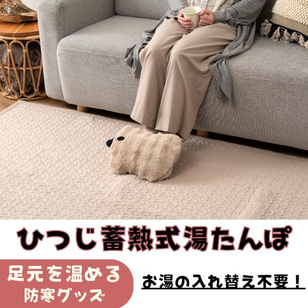 【材質】（湯たんぽ本体) PVC ポリエステル ポリカーボネート ポリプロピレン エポキシ樹脂 銅 304ステンレス ABS 水 （カバー）ポリエステル【寸法】W36×D26【梱包A重量】7.0kg【商品重量】1.4kg【原産地】中国【入数...