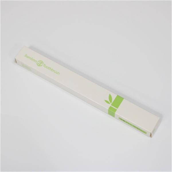 歯ブラシ 環境に優しい竹歯ブラシ 18cm 天然竹  DS-3683●材質：天然竹●寸法：180mm●ケース入数（枚）1柄の部分に天然竹を使用した環境に優しい歯ブラシです。ブラシ部はナイロン610を使用しております。防カビ剤などは一切使用し...