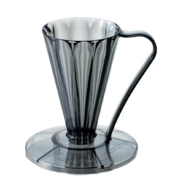 ●素材：コポリエステル（トライタン樹脂）●高さ：119mm●開口部（外径）：68mm●台座部（外径）：100mm●重さ：約83g●製造国：日本●カラー：クリアブラック※本品は専用のDEEP27専用 ペーパーフィルター JAFD27-100W...