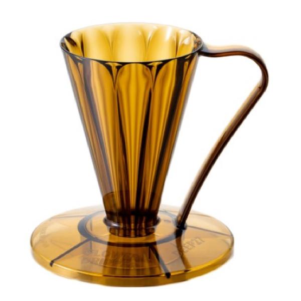 ●素材：コポリエステル（トライタン樹脂）●高さ：119mm●開口部（外径）：68mm●台座部（外径）：100mm●重さ：約83g●製造国：日本●カラー：クリアブラウン※本品は専用のDEEP27専用 ペーパーフィルター JAFD27-100W...