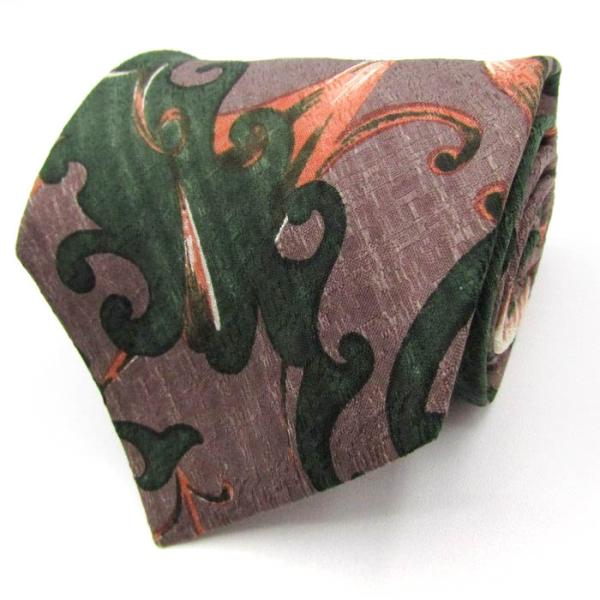 ■商品情報[管理番号]hh32145[対象]メンズ[カラー]ブラウン[生産国]イタリア製[特徴]厳選された逸品です。[素材]素材タグを撮影しておりますので、ご確認下さいませ。[サイズ]ネクタイ全長：約-cm大剣幅：約9.5cm小剣幅：約-c...