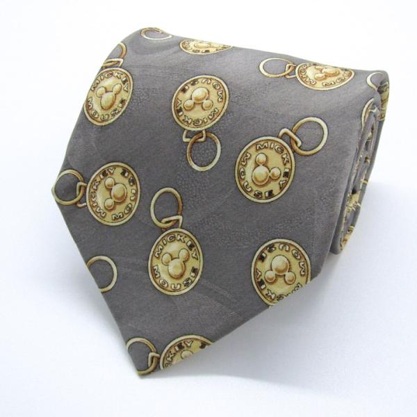 ■商品情報[管理番号]hh65586[ブランド]ディズニー（Disney）[対象]メンズ[カラー]グレー[特徴]厳選されたお品です[素材]素材タグを撮影しておりますので、ご確認下さいませ。[サイズ]ネクタイ全長：約-cm大剣幅：約9.5cm...