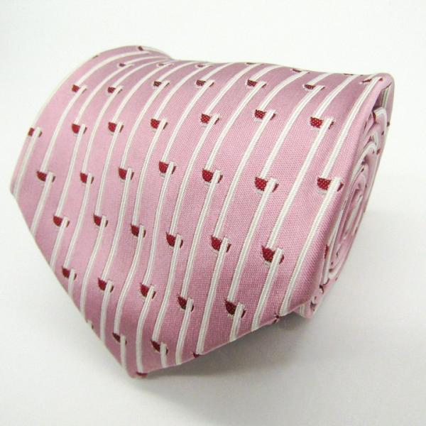 ■商品情報[管理番号]hh65597[対象]メンズ[カラー]ピンク[生産国]日本製[特徴]厳選されたお品です[素材]素材タグを撮影しておりますので、ご確認下さいませ。[サイズ]ネクタイ全長：約-cm大剣幅：約9cm小剣幅：約-cm[付属品]...