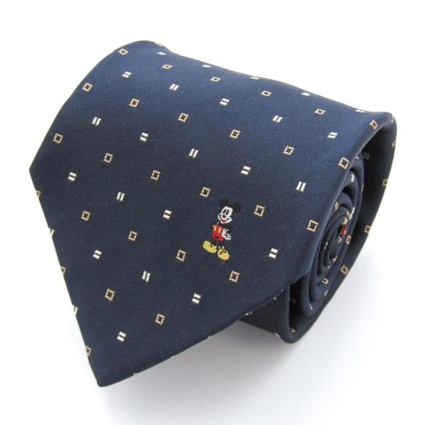■商品情報[管理番号]hh65849[ブランド]ディズニー（Disney）[対象]メンズ[カラー]ネイビー[特徴]厳選された逸品です[素材]素材タグを撮影しておりますので、ご確認下さいませ。[サイズ]ネクタイ全長：約-cm大剣幅：約9.5c...
