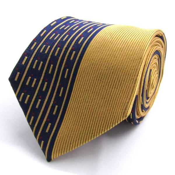 ■商品情報[管理番号]hh69310[対象]メンズ[カラー]イエロー[生産国]英国製[特徴]厳選された逸品です[素材]素材タグを撮影しておりますので、ご確認下さいませ。[サイズ]ネクタイ全長：約-cm大剣幅：約10cm小剣幅：約-cm[付属...