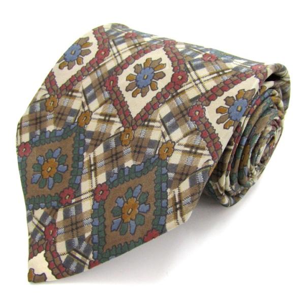 ■商品情報[管理番号]hh70056[対象]メンズ[カラー]ブラウン[生産国]日本製[特徴]厳選された逸品です[素材]素材タグを撮影しておりますので、ご確認下さいませ。[サイズ]ネクタイ全長：約-cm大剣幅：約9cm小剣幅：約-cm[付属品...