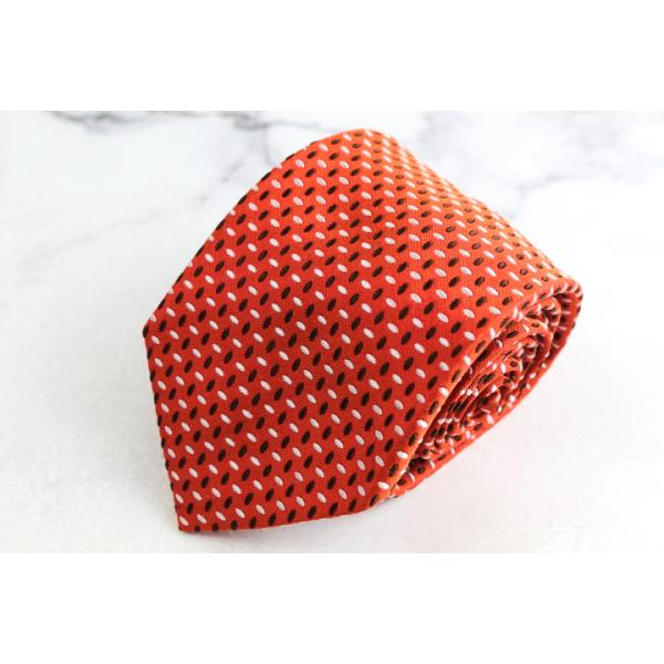 ■商品情報[管理番号]ss88681[対象]メンズ[カラー]オレンジ[生産国]イタリア製[特徴]厳選されたお品です[素材]素材タグを撮影しておりますので、ご確認下さいませ。[サイズ]ネクタイ全長：約-cm大剣幅：約8cm小剣幅：約-cm[付...