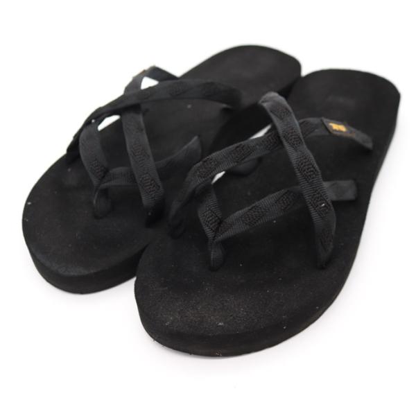 ■商品情報[管理番号]ce0448[ブランド]テバ（Teva）[対象]レディース[カラー]ブラック[表記サイズ]23cm[サイズ]くつ幅：約9.5cmアウトソール全長：約24.5cm[付属品]なし[状態・コンディション]ランク BこちらはU...