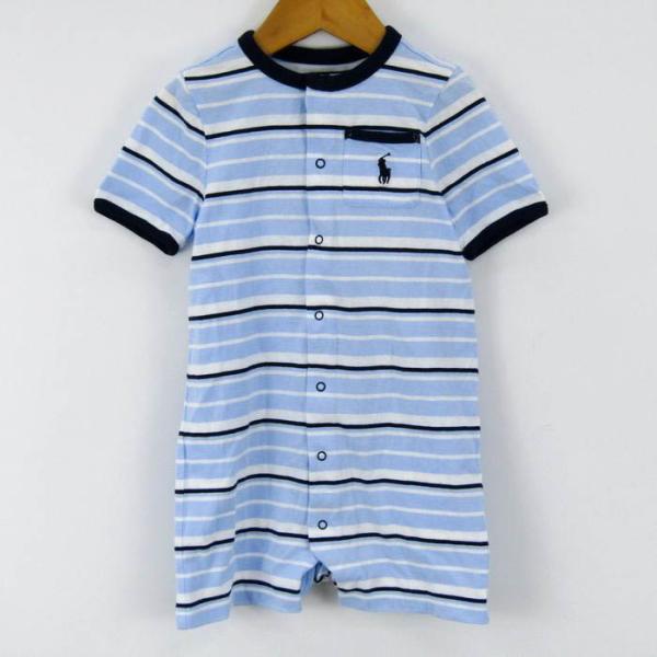 ■商品情報[管理番号]cr563[ブランド]ラルフローレン（RALPH LAUREN）[対象]ベビー 男の子用[カラー]ブルー[素材]綿100%[表記サイズ]24M[付属品]なし[状態・コンディション]ランク BこちらはUSED品になります...