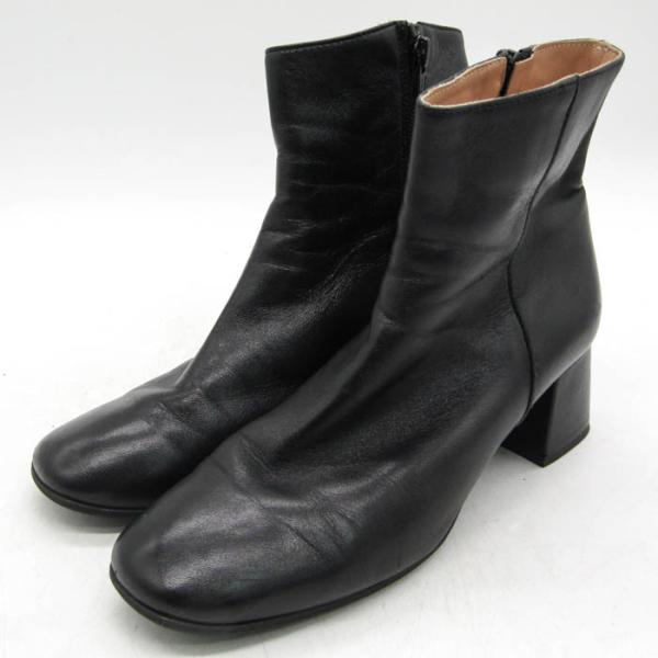 ■商品情報[管理番号]ct10398[対象]レディース[カラー]ブラック[生産国]イタリア[表記サイズ]36[サイズ]くつ幅：約8cmヒール高：約5cm筒丈：約13cm筒周り：約25cmアウトソール全長：約24cm[付属品]なし[状態・コン...