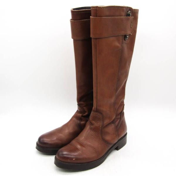 ■商品情報[管理番号]ct10691[対象]レディース[カラー]ブラウン[生産国]イタリア[表記サイズ]36[サイズ]くつ幅：約9cmヒール高：約3cm筒丈：約36cm筒周り：約33cmアウトソール全長：約25cm[付属品]なし[状態・コン...