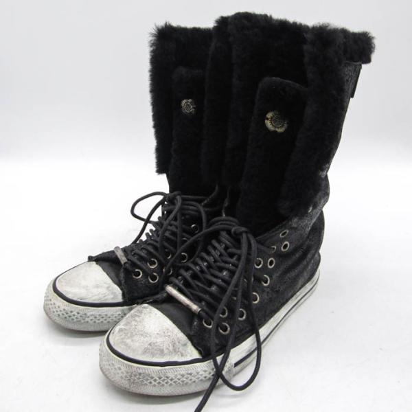 ■商品情報[管理番号]ct10730[対象]レディース[カラー]ブラック[表記サイズ]36[サイズ]くつ幅：約8.5cm筒丈：約21.5cmアウトソール全長：約24.5cm[付属品]なし[状態・コンディション]ランク BこちらはUSED品に...