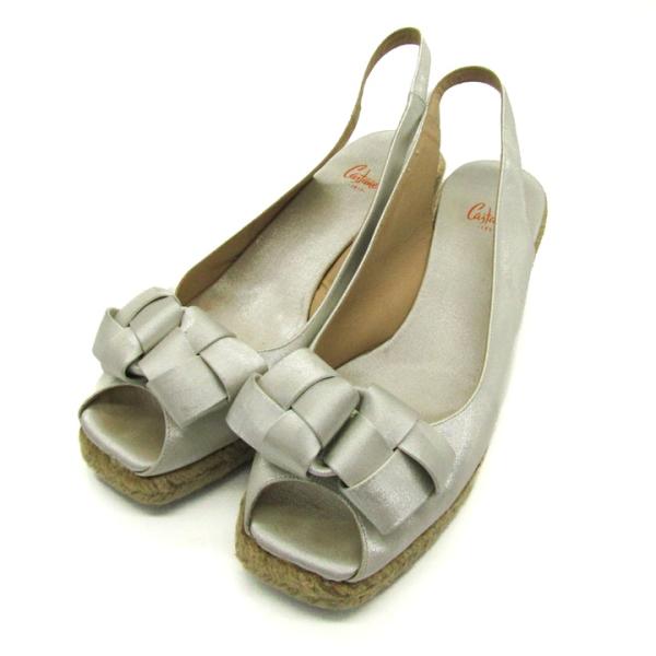 ■商品情報[管理番号]ct12797[対象]レディース[カラー]シルバー×ブラウン[生産国]スペイン[表記サイズ]39[サイズ]くつ幅：約8cmヒール高：約6.9cmアウトソール全長：約24cm[付属品]なし[状態・コンディション]ランク ...